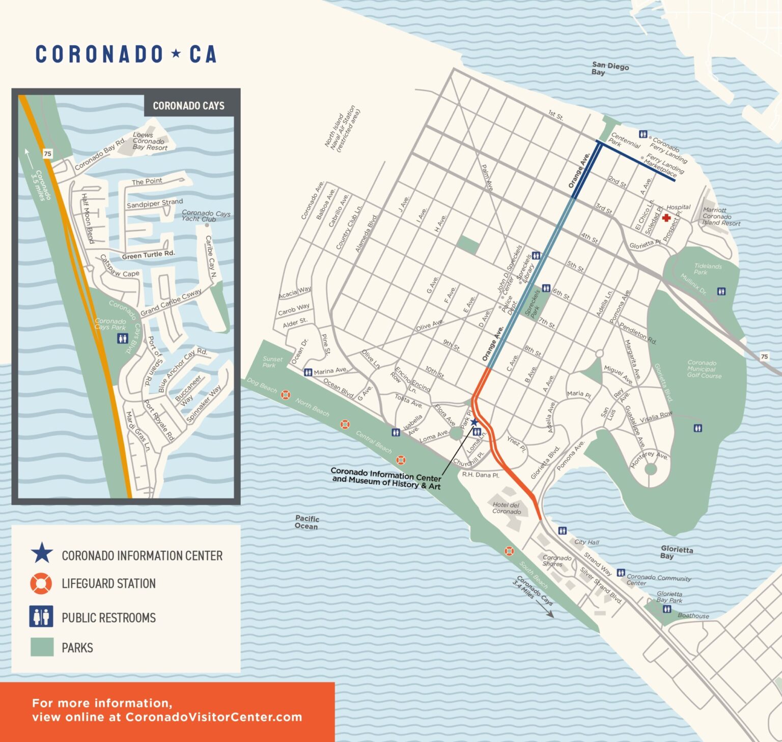 Transportation to Coronado Island - Coronado Visitor Center